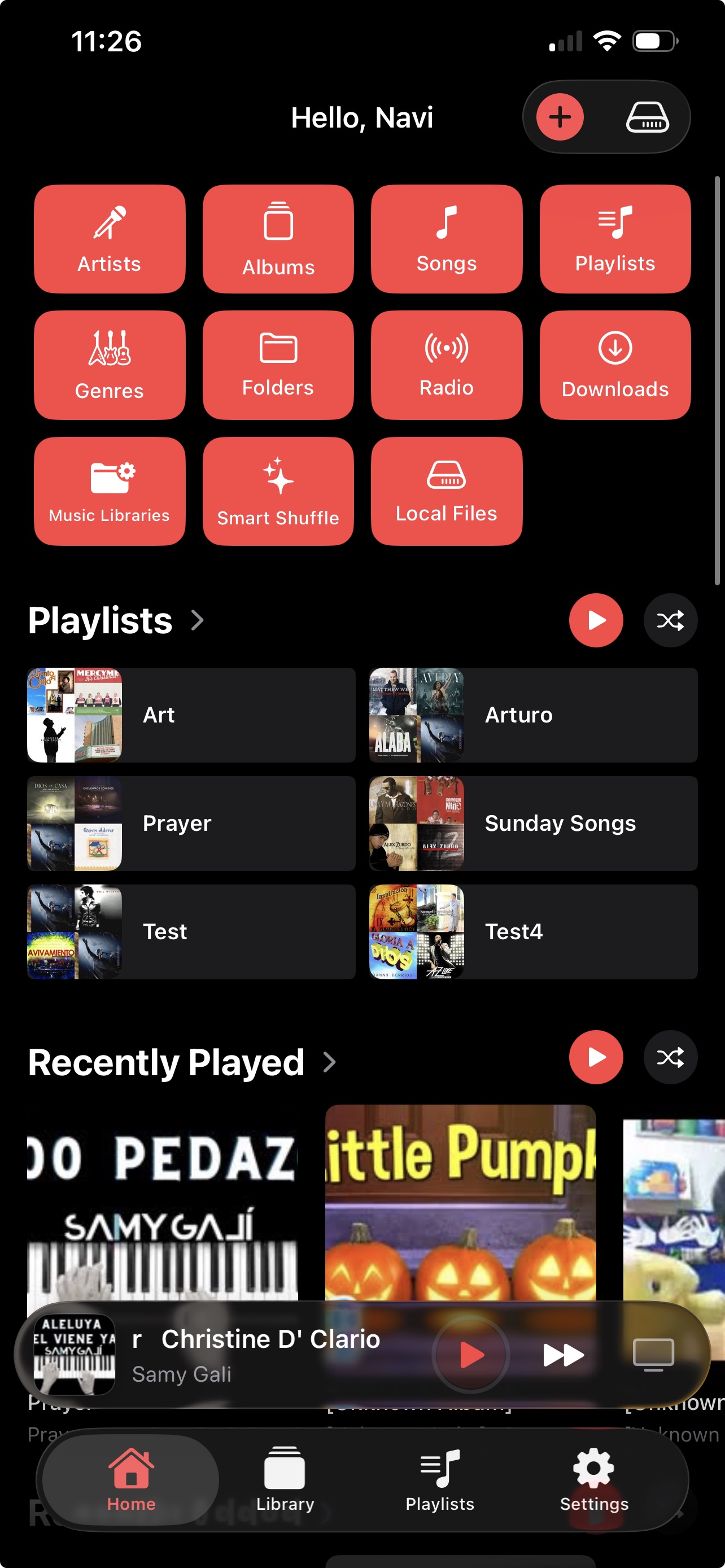 Narjo - Navidrome Music Player for iOS